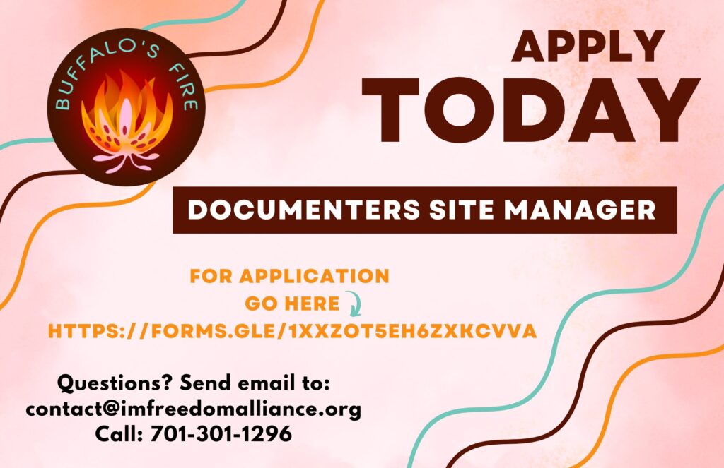 Buffalo’s Fire hiring Documenters Site Manager — Buffalo’s Fire