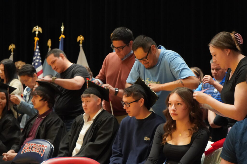 Feather-tying ceremony honors Bismarck-Mandan Native graduates ...