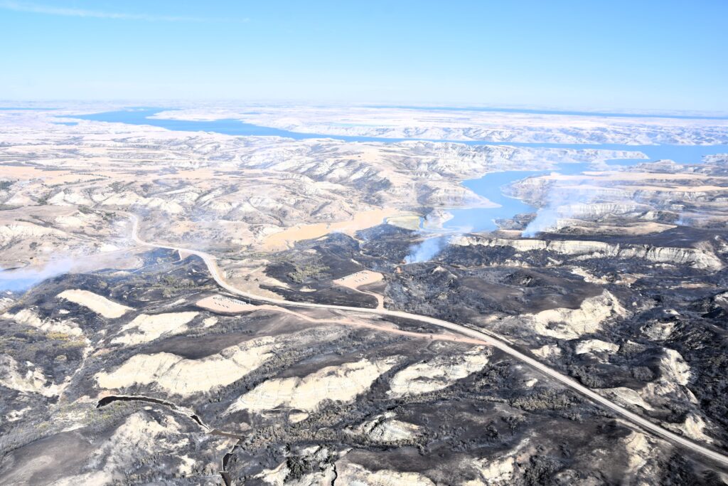 Three Affiliated Tribes emergency responders combat 11,000-acre Bear ...