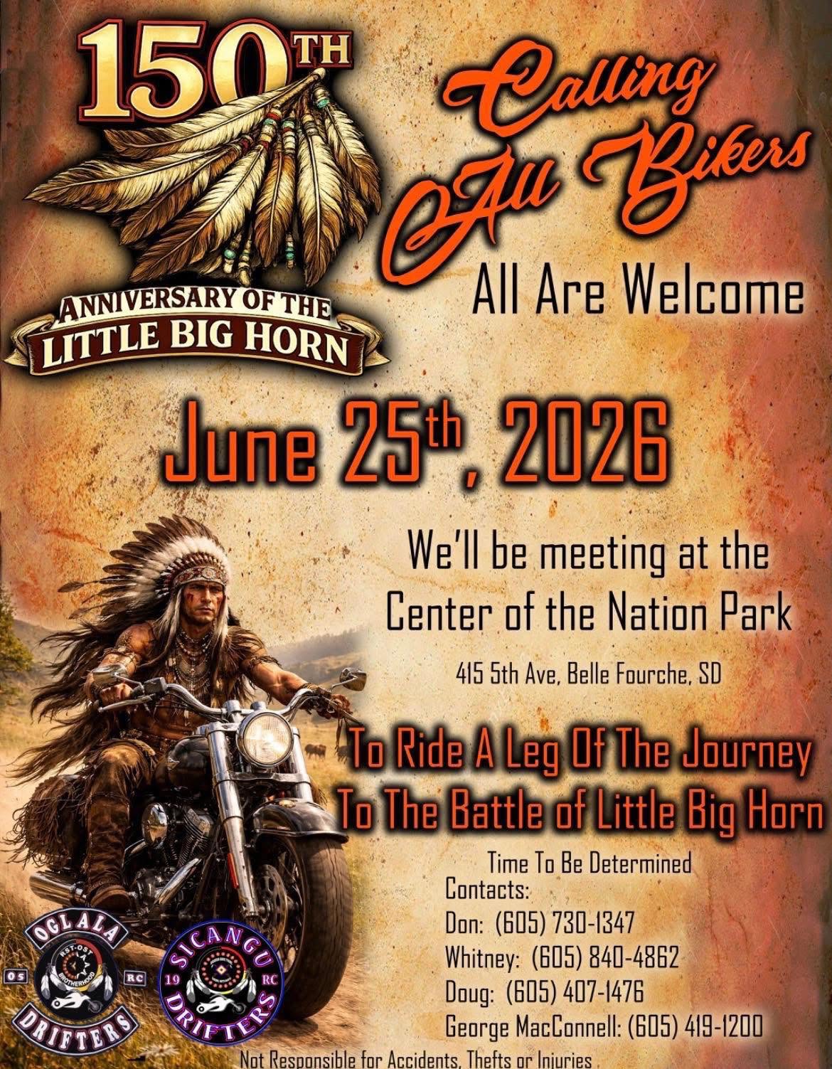 Biker ride planned for Little Big Horn anniversary | Flyers Board