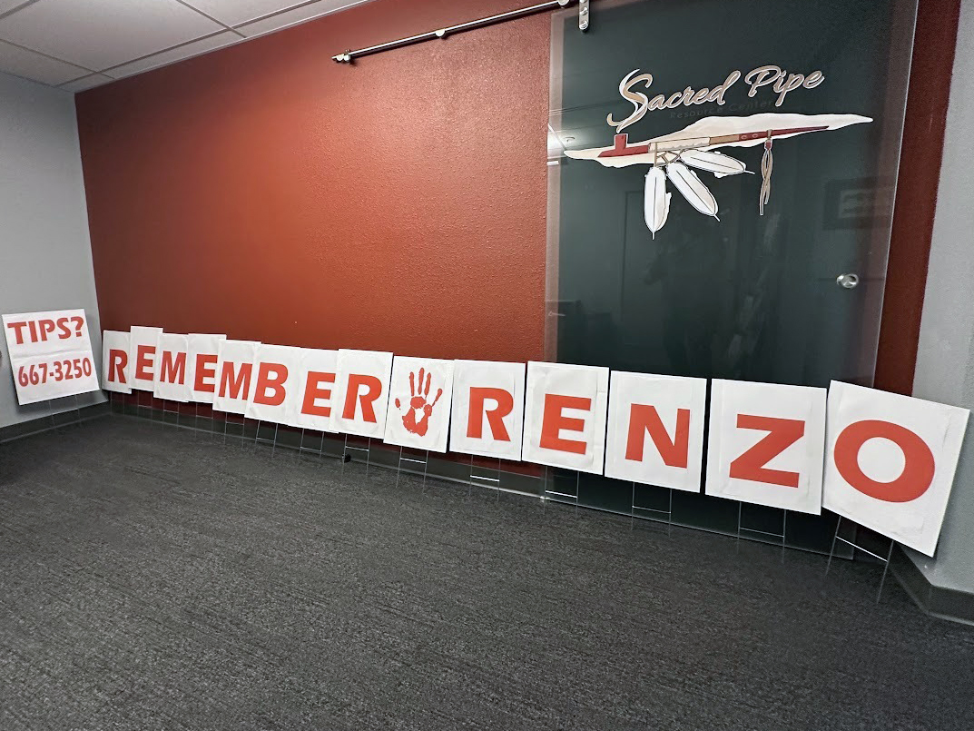 Loved ones urge community to remember Renzo Bullhead as relatives flock ...