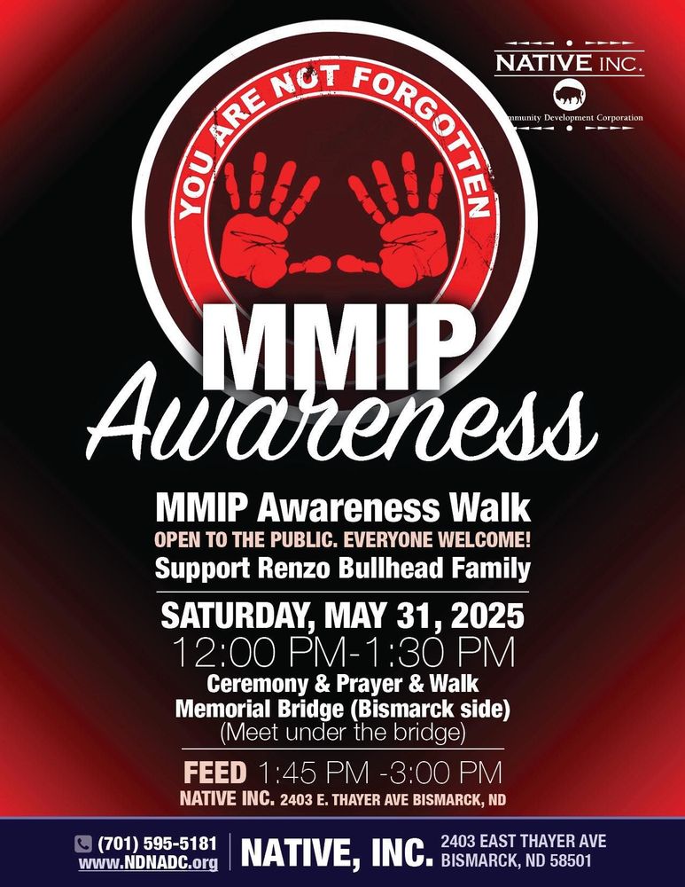 MMIP awareness walk honoring Renzo Bullhead planned in Bismarck ...